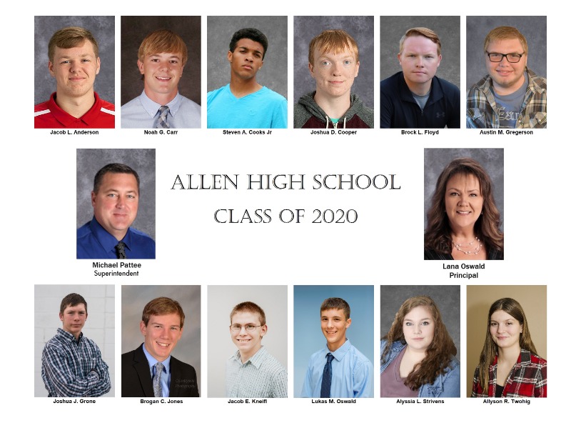 Allen Consolidated Schools - Senior Class 2020