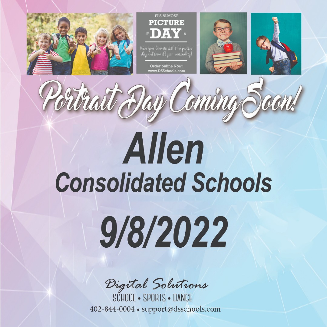 Allen Consolidated Schools - PICTURE DAY is coming soon!!