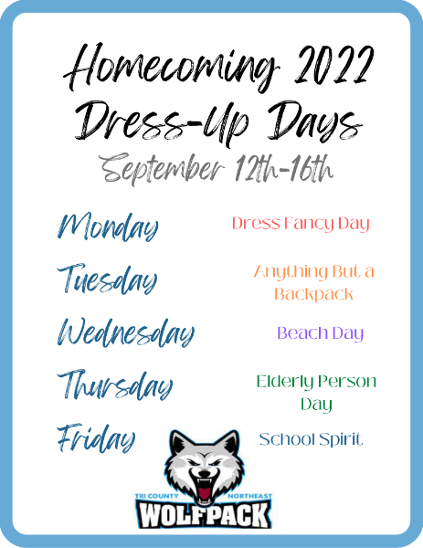 Allen Consolidated Schools - Homecoming Week Information!