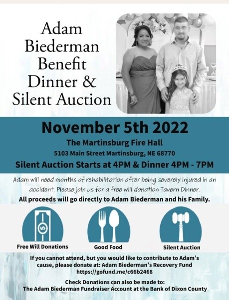 Allen Consolidated Schools - Adam Biederman Benefit & Auction