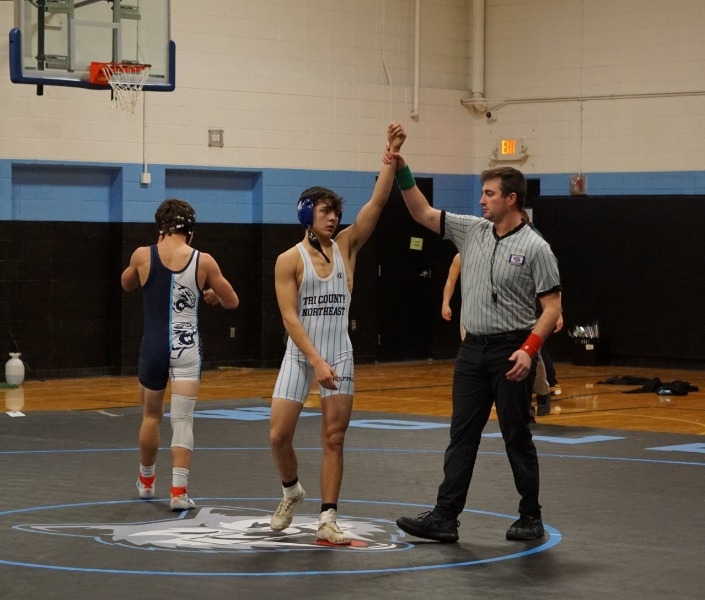 Allen Consolidated Schools - TCNE Wolfpack Home Wrestling Meet Pictures